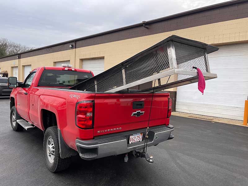 Custom Outside Mount Chimney Caps - Wilmington MA - Kryptonite Steel